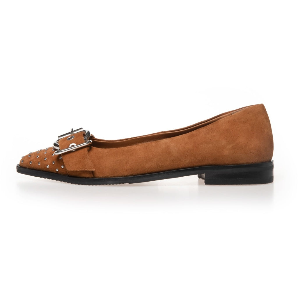 AS THE MOVE SUEDE - TAN – Copenhagenshoes.com