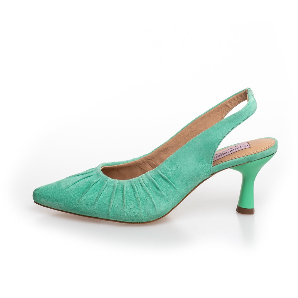 MAGIC HEEL - GREEN – Copenhagenshoes.com