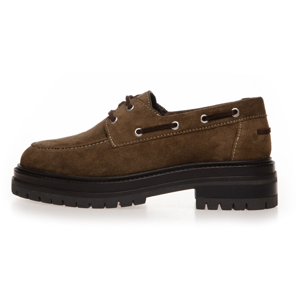 THE PASSION SHOE SUEDE - KHAKI – Copenhagenshoes.com