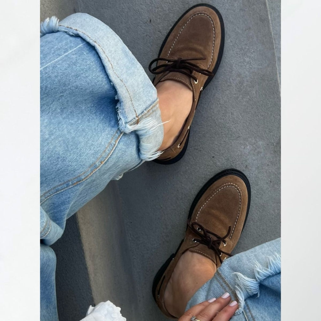 THE PASSION SHOE SUEDE - TAN – Copenhagenshoes.com
